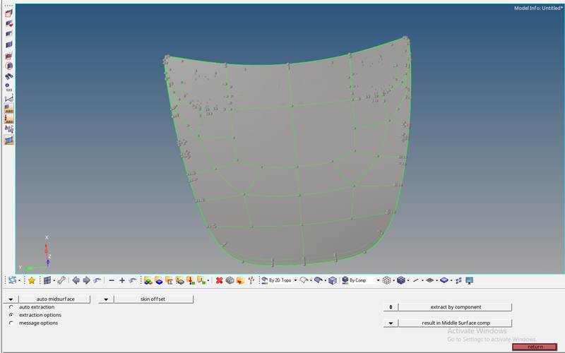 SHELL MESH ON HOOD BY HYPERMESH : Skill-Lync