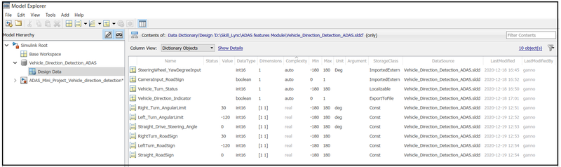 Project 1 (Mini Project on Vehicle Direction Detection : Skill-Lync