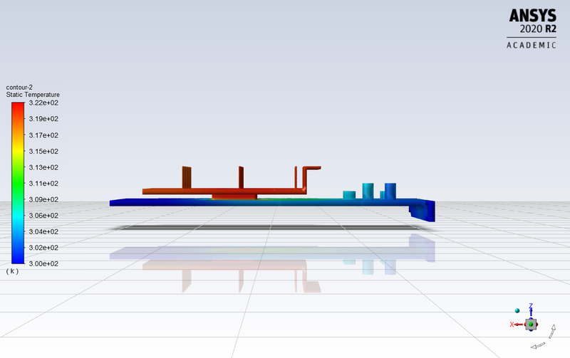 Conjugate Heat Transfer Analysis on a graphics card. (ANSYS FLUENT) : Skill-Lync