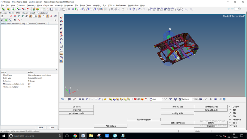 Side crash BIW : Skill-Lync