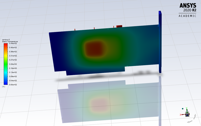 Conjugate Heat Transfer Analysis on a graphics card. (ANSYS FLUENT) : Skill-Lync