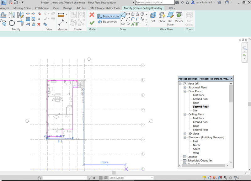 REVIT_3D Rendering of a House plan_Project 1 : Skill-Lync