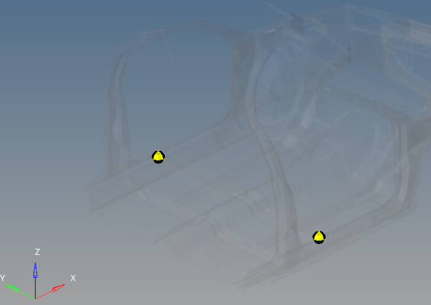 Frontal Crash Neon BIW using Radioss : Skill-Lync