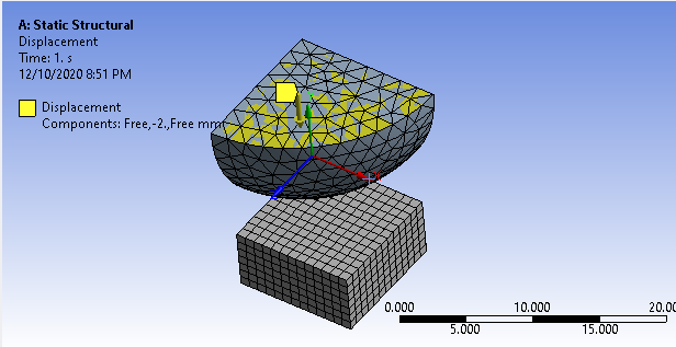 Week 5 Sphere pressing on a plate : Skill-Lync