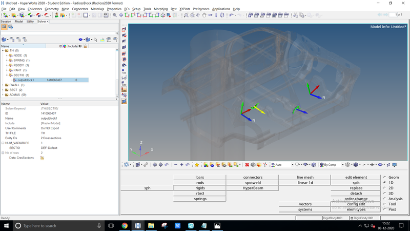 Side crash BIW : Skill-Lync
