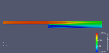 Backward Facing Step (BFS) flow simulation using Converge CFD : Skill-Lync