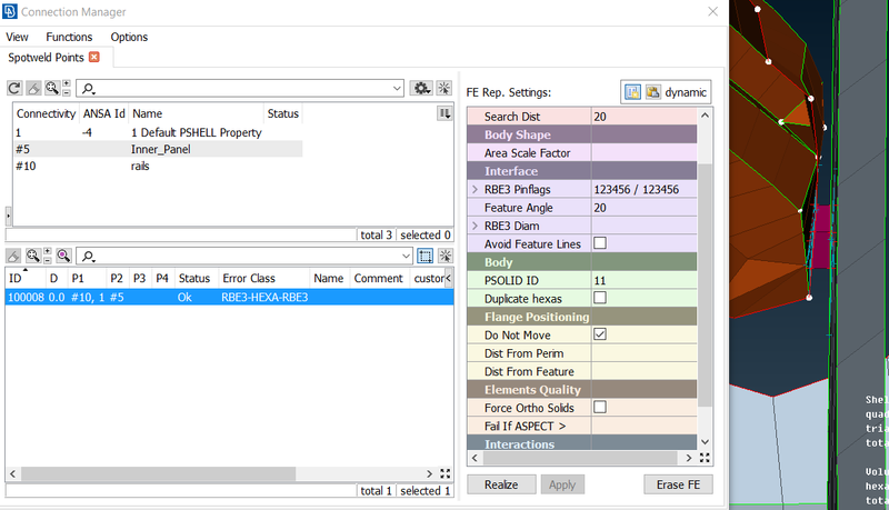 Project - Deploying Automotive Connections on a Rear Door using ANSA ...
