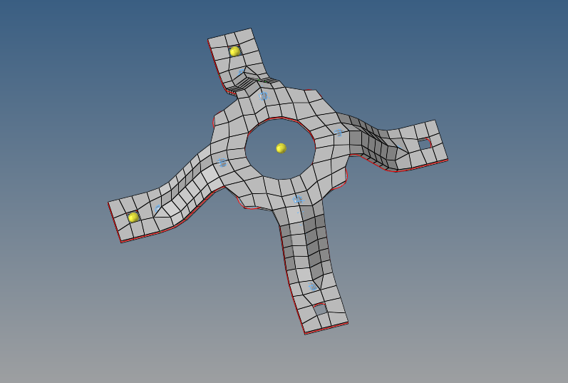 Modelling of shell elements in hypermesh : Skill-Lync
