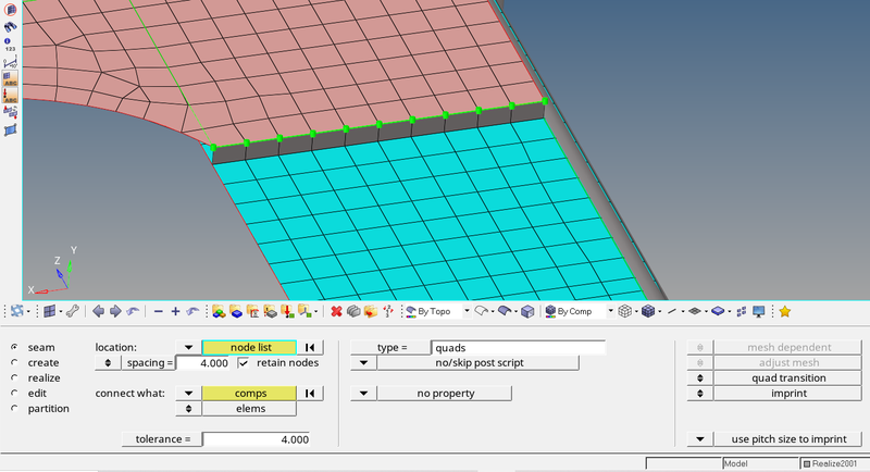 Creating the Connectors between the components by using HYPERMESH : Skill-Lync
