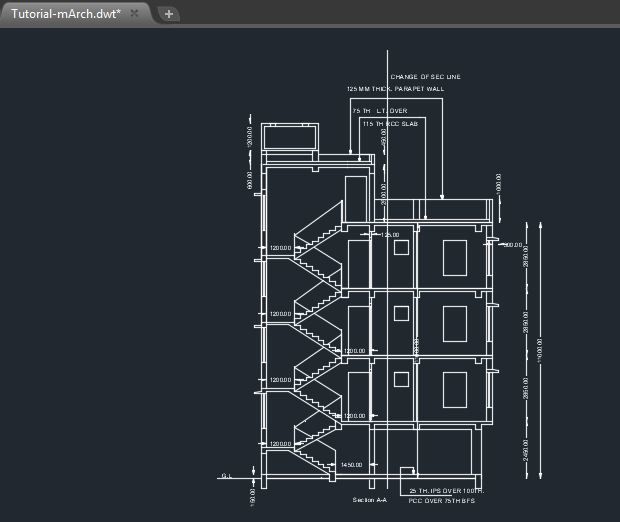 Creation of Multiple viewports, Scaling the drawing and setting in ...