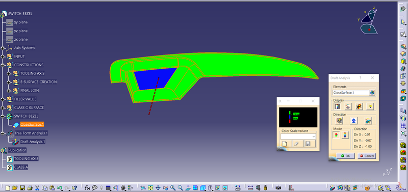 Switch Bezel Design : Skill-Lync