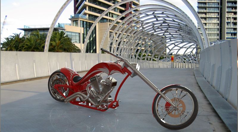 American Chopper_ Photo Realistic Rendering : Skill-Lync