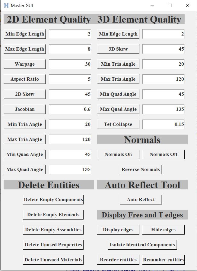 TCL/TK PROJECT 1: Creating a master GUI for Hypermesh : Skill-Lync