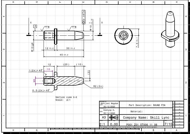 Week 11:- 2D Detailing Challenge 2 : Skill-Lync