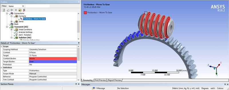 Worm Gear Challenge : Skill-Lync