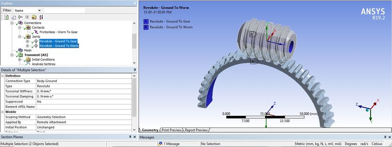 Worm Gear Challenge : Skill-Lync