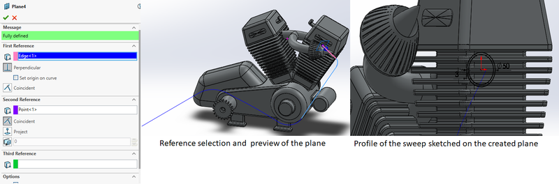 Modelling of American Chopper in Solidworks : Skill-Lync