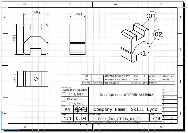 Week 11:- 2D Detailing Challenge 2 : Skill-Lync