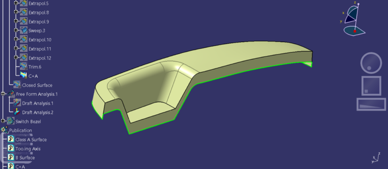 Week 8 - Challenge 3 - Switch Bezel Design : Skill-Lync