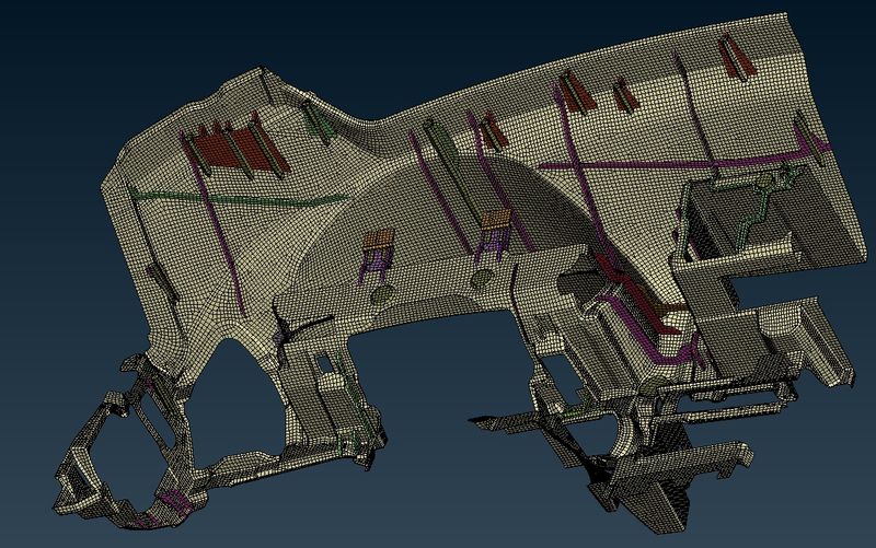 IP Trim Mid-surface Extraction and Meshing : Skill-Lync