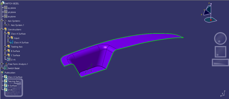 Week 8 - Challenge 3 - Switch Bezel Design : Skill-Lync