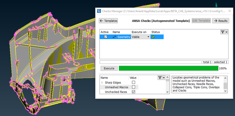 Project 1 - 2D meshing on the instrumental Panel : Skill-Lync