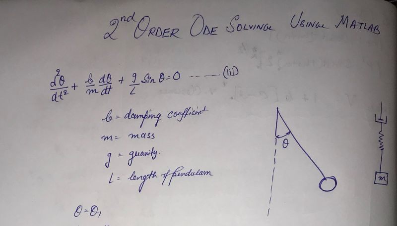 Week 3 - Solving second order ODEs : Skill-Lync