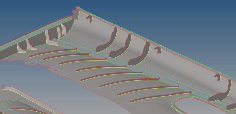 2D Shell Meshing of the CAR side door inner panel for component level ...