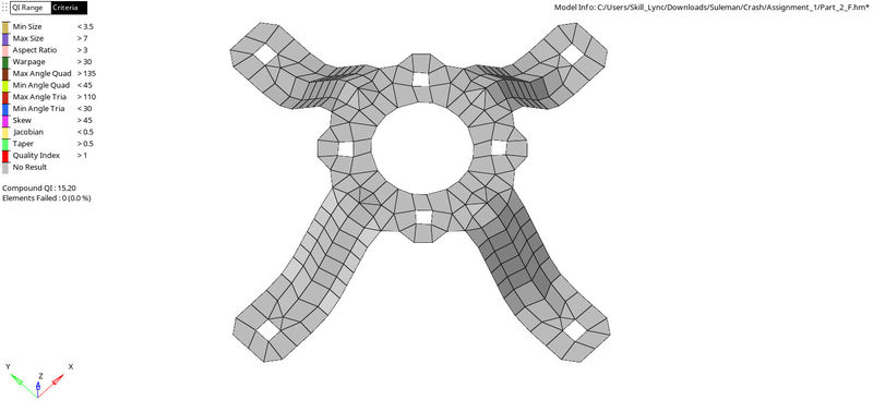 Assignment 1-2D Meshing Challenge : Skill-Lync