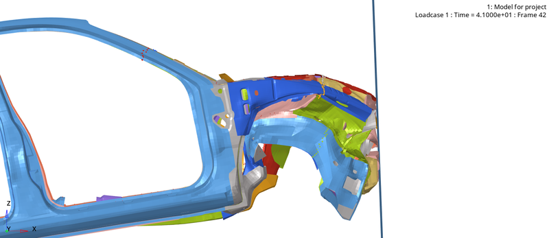 Assignment 6-Frontal Crash Simulation Challenge : Skill-Lync