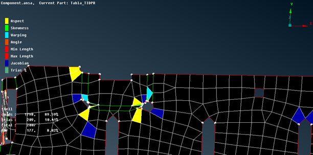 Meshing Comparison of a sheet metal component using Manual meshing ...
