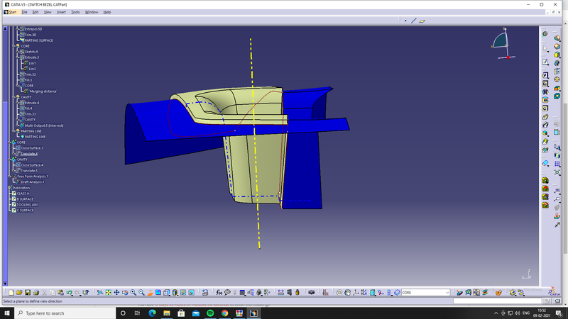 Week 8 - Challenge 5 - Core & Cavity Design : Skill-Lync