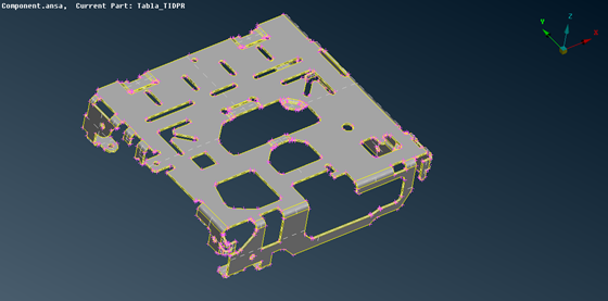Meshing Comparison of a sheet metal component using Manual meshing ...
