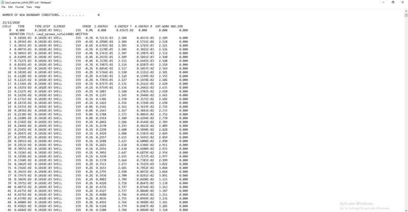 Study and Comparison of different material laws : Skill-Lync