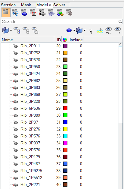 2D Shell Meshing of the CAR side door inner panel for component level ...