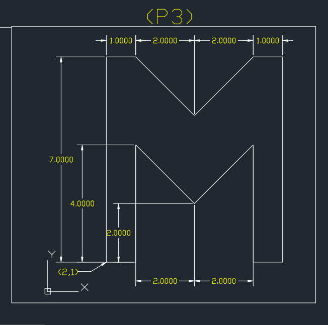 Creation of geometries by Coordinate system methods using AutoCad ...