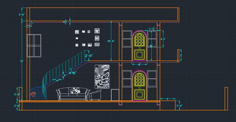 Engineering Plot Plan Drawings