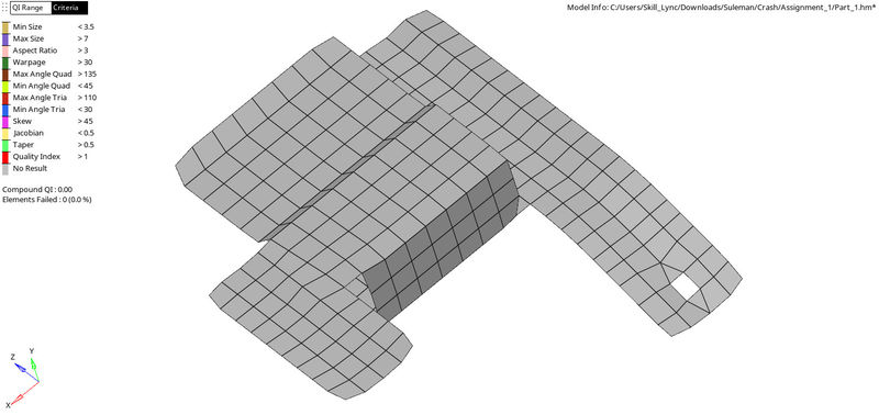 Assignment 1-2D Meshing Challenge : Skill-Lync