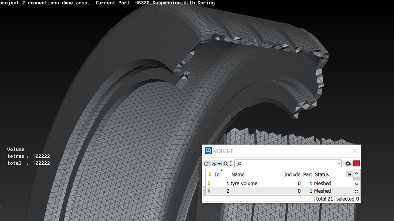 Project - 2 - Meshing on the suspension Assembly : Skill-Lync