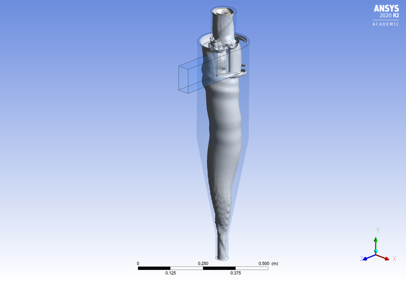 Simulating Cyclone separator with Discrete Phase Modelling : Skill-Lync