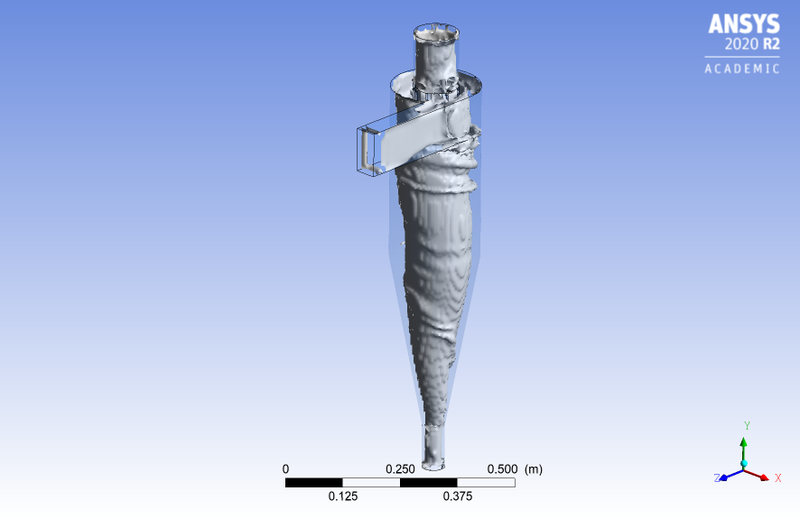 Simulating Cyclone separator with Discrete Phase Modelling : Skill-Lync