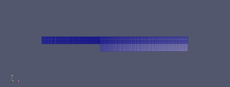 Week 8 - Simulation of a backward facing step in OpenFOAM : Skill-Lync