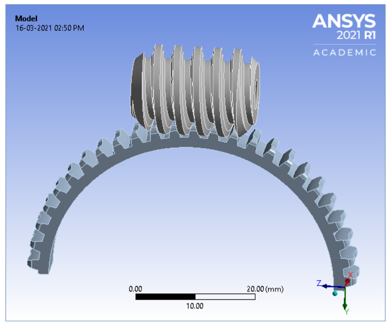 Week 8 Worm Gear Challenge : Skill-Lync