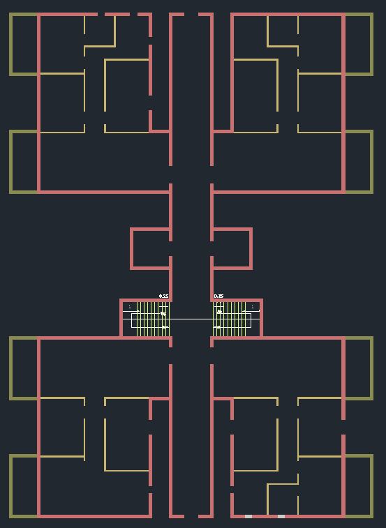 Creating a 3D rendered model for a Residential Building in AutoCad ...