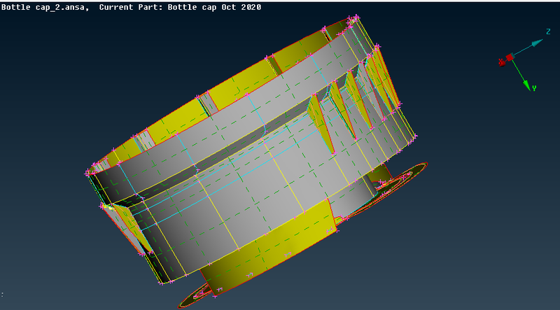 2D meshing for Plastic components using ANSA : Skill-Lync