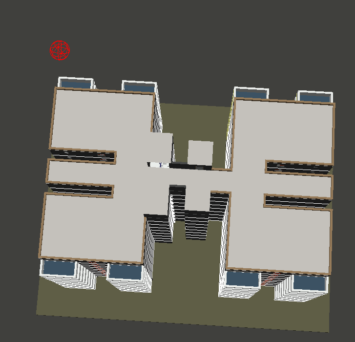 Creating a 3D rendered model for a Residential Building in AutoCad ...