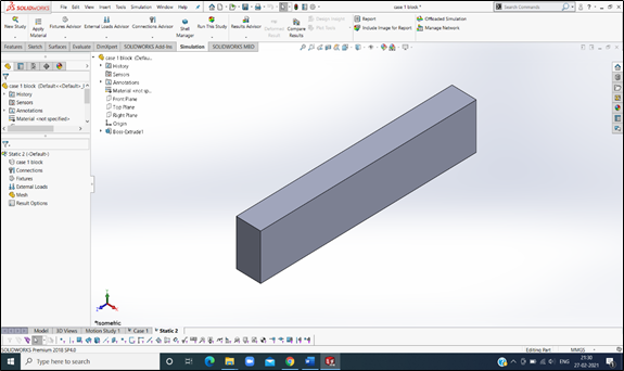 FEA analysis for bending in Beams : Skill-Lync