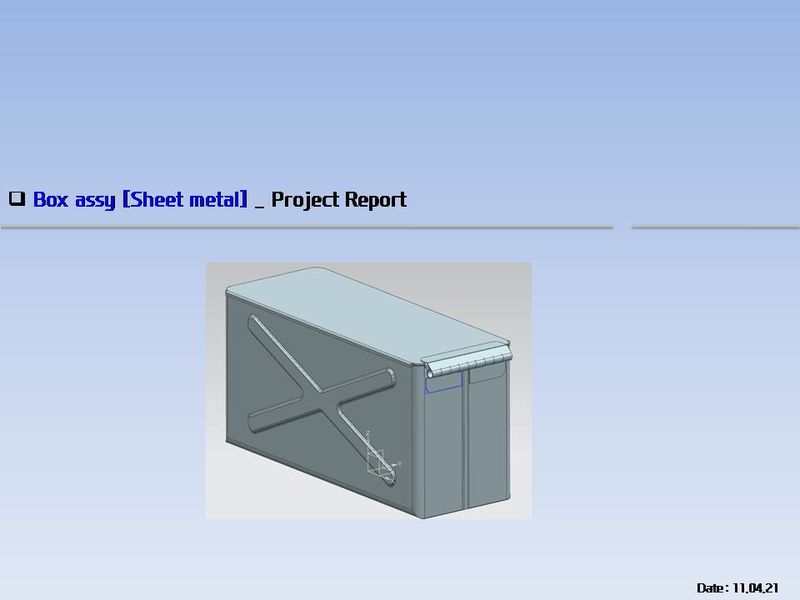 Advanced Sheet Metal Design Using NX Cad Challenge_2_Box Assembly ...