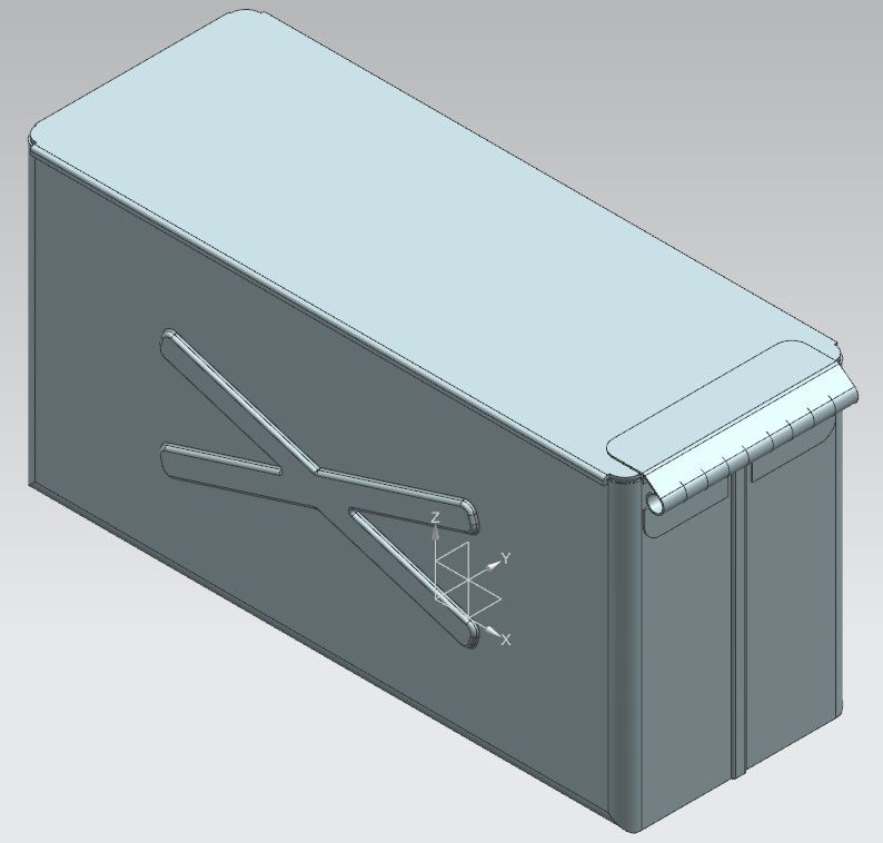 Advanced Sheet Metal Design Using NX Cad Challenge_2_Box Assembly ...