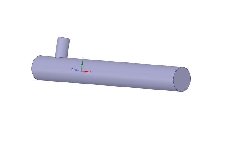 Studying Various cases of simulation in a Mixing Tee using ANSYS Fluent ...